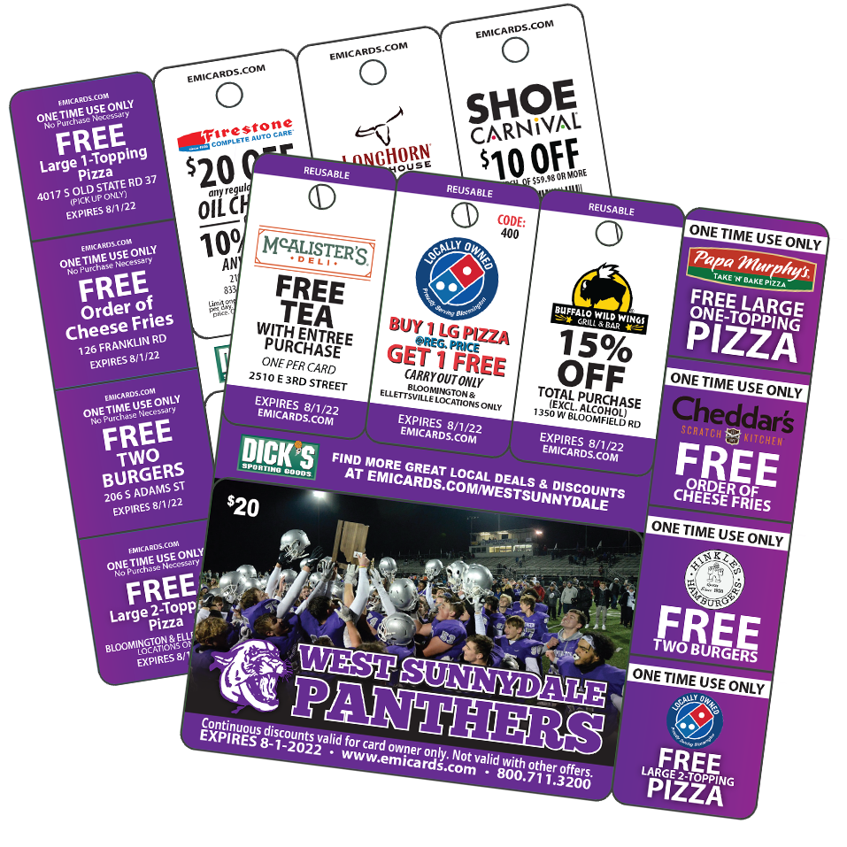 Fundraising Discount Cards | Discount Cards for Fundraising