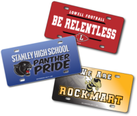 School License Plates Fundraiser | Custom License Plates