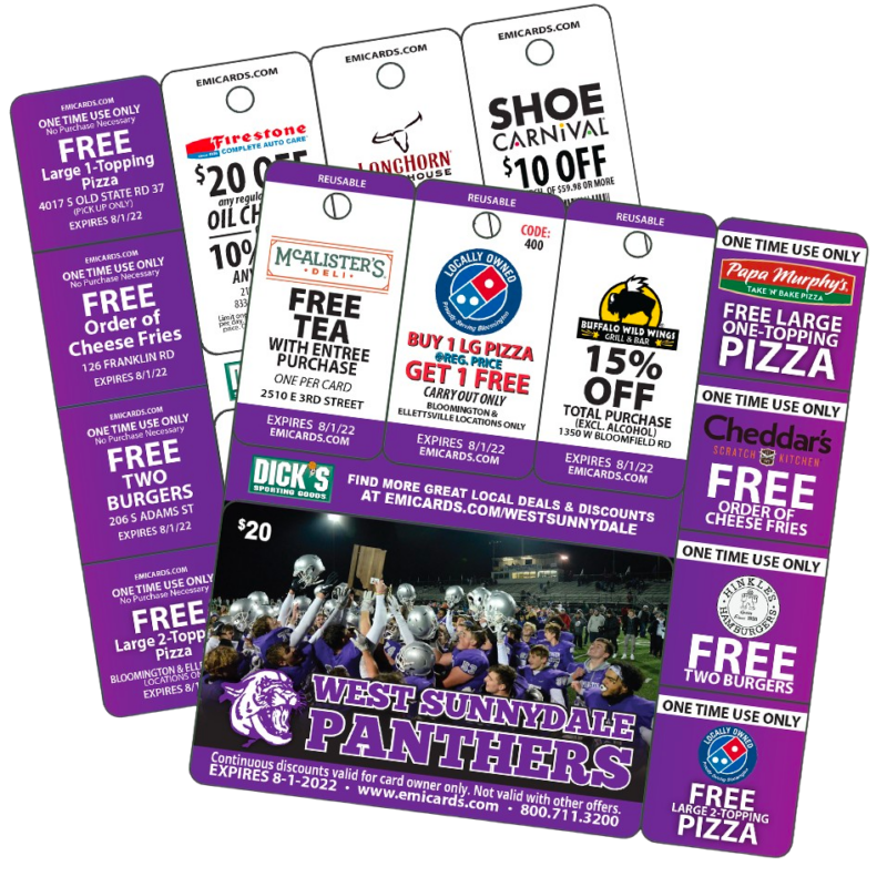 Fundraising Discount Cards | Discount Cards for Fundraising
