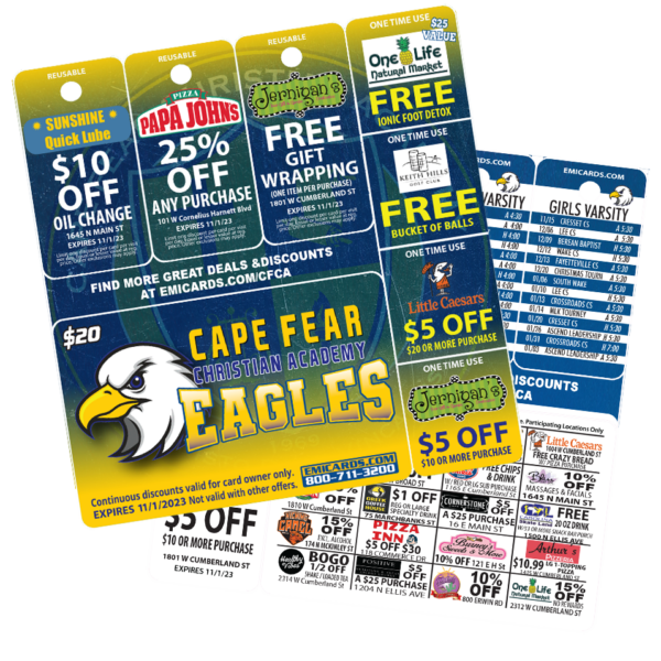 Fundraising Discount Cards | Discount Cards for Fundraising